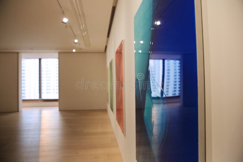 The Artist Collection in a Art Museum, Hk 13 Oct 2012 Editorial Stock ...