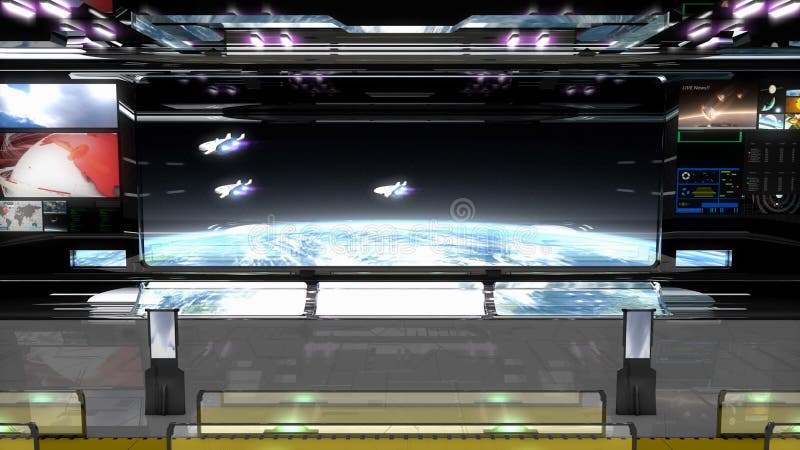 Artist Concept Commercial Space Observatory. Stock Video - Video of ...