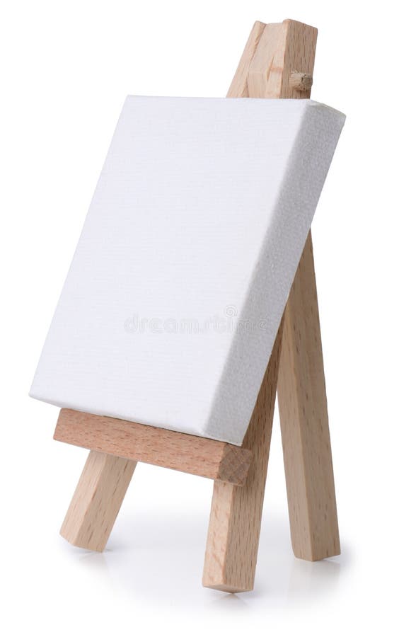 Artist easel stock image. Image of begining, easel, isolated - 36687725