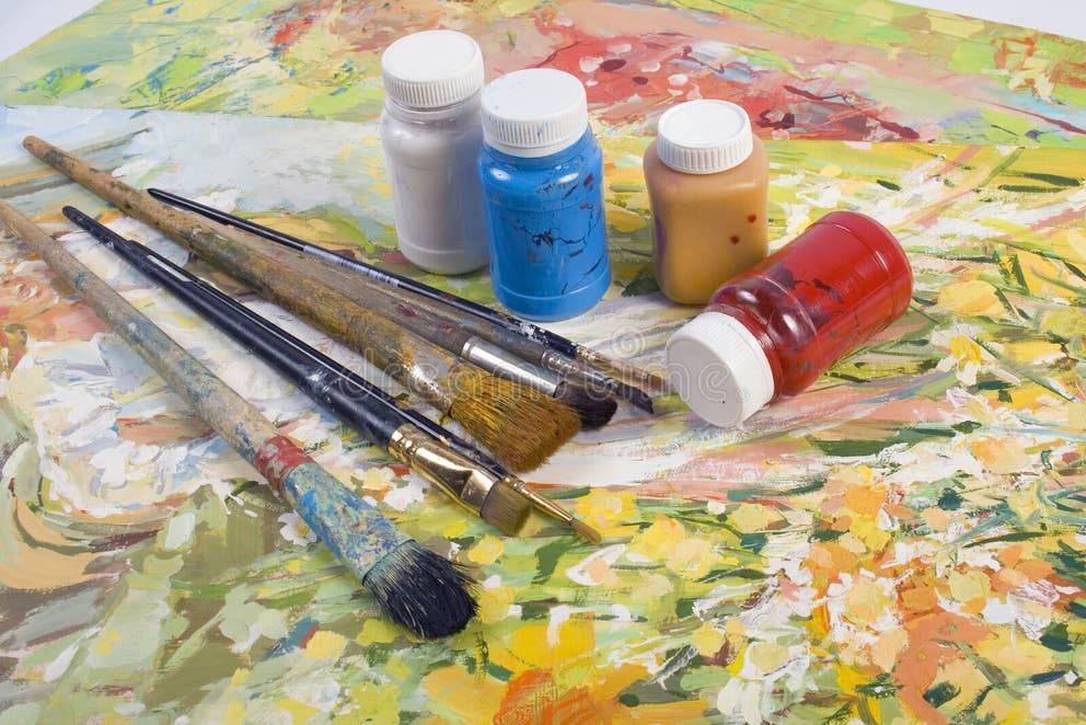 Artist lays stock image. Image of teaching, school, architect - 14204977