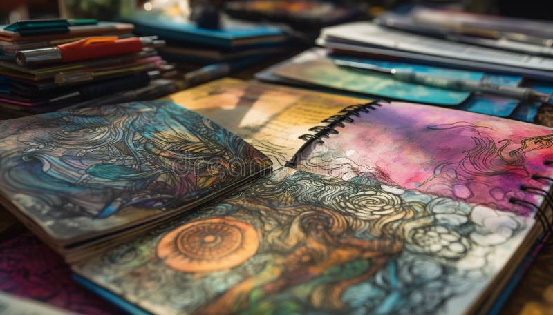 The Artist Messy Workshop Showcased a Vibrant Collection of Paintings ...