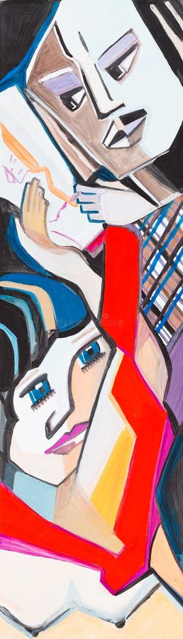 Artist and model stock illustration. Illustration of activity - 34589189