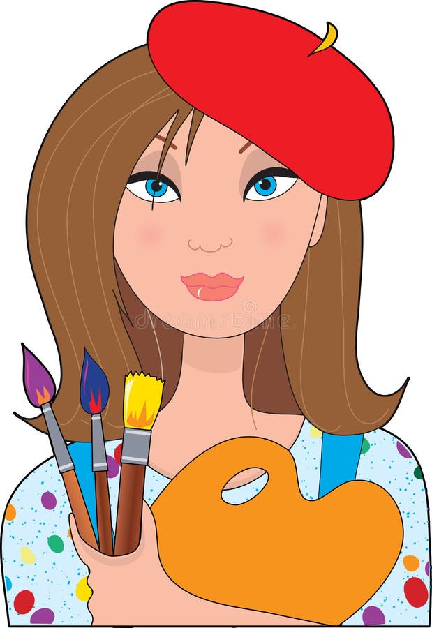 Student Artist Clip Art
