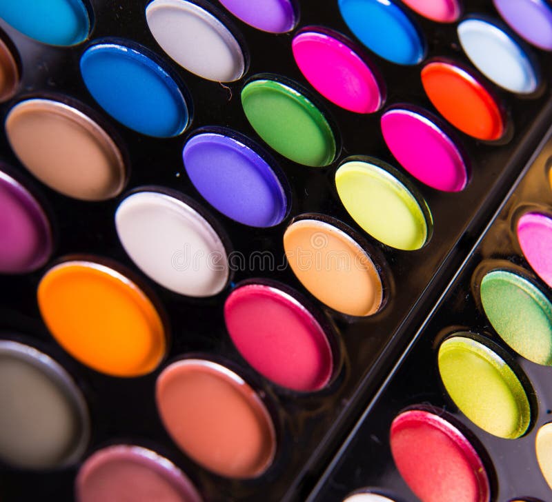 Artist Palette Isolated on White Stock Photo - Image of brushing ...