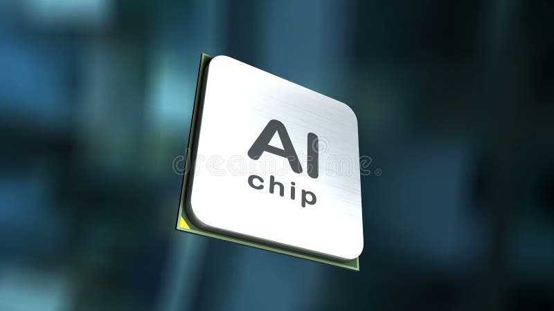 Artist Rendering AI Chip, Artificial Intelligence Processing Chip Stock ... Artist Rendering AI Chip, Artificial Intelligence Processing Chip Stock ...