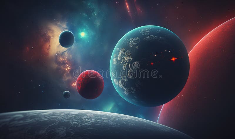 The Planets of the Solar System are Shown in this Artist S Rendering ...