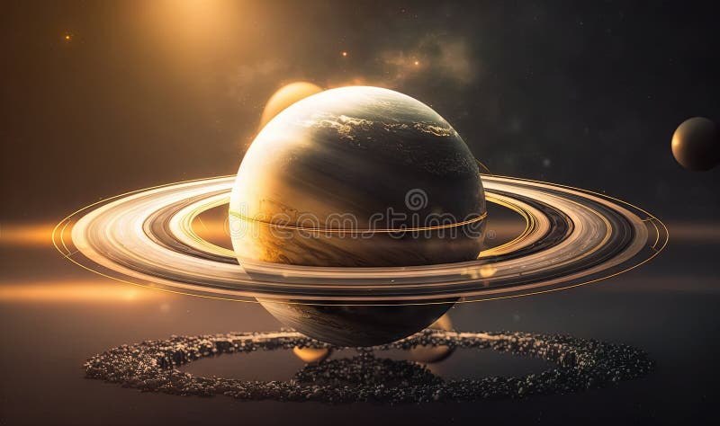 An Artist S Rendering of the Planets in the Solar System Stock ...