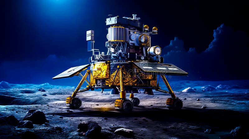 Artist S Rendering of Space Station on the Surface of the Moon ...