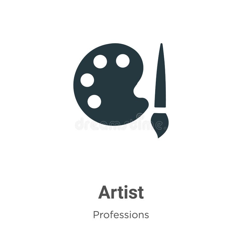 Artist.Professions Single Icon In Outline Style Vector Symbol Stock ...