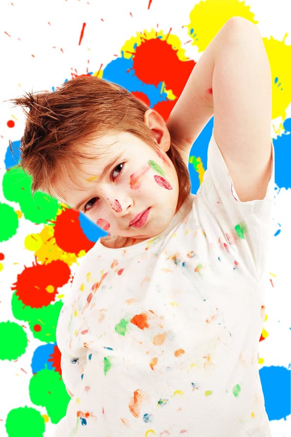 Young violinist stock photo. Image of child, attractive - 5336196