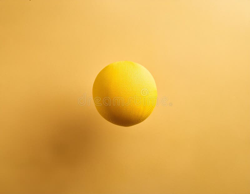 Artistic Abstract Ball Against Studio Background Stock Photo - Image of ...