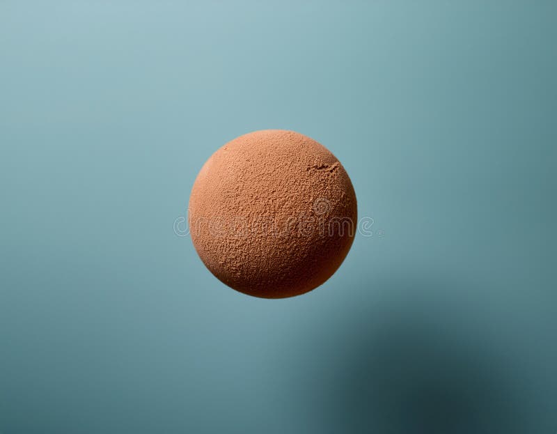 Artistic Abstract Ball Against Studio Background Stock Image - Image of ...