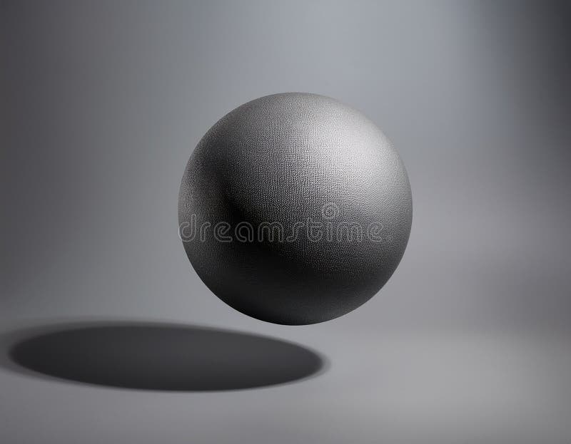 Artistic Abstract Ball Against Studio Background Stock Photo - Image of ...