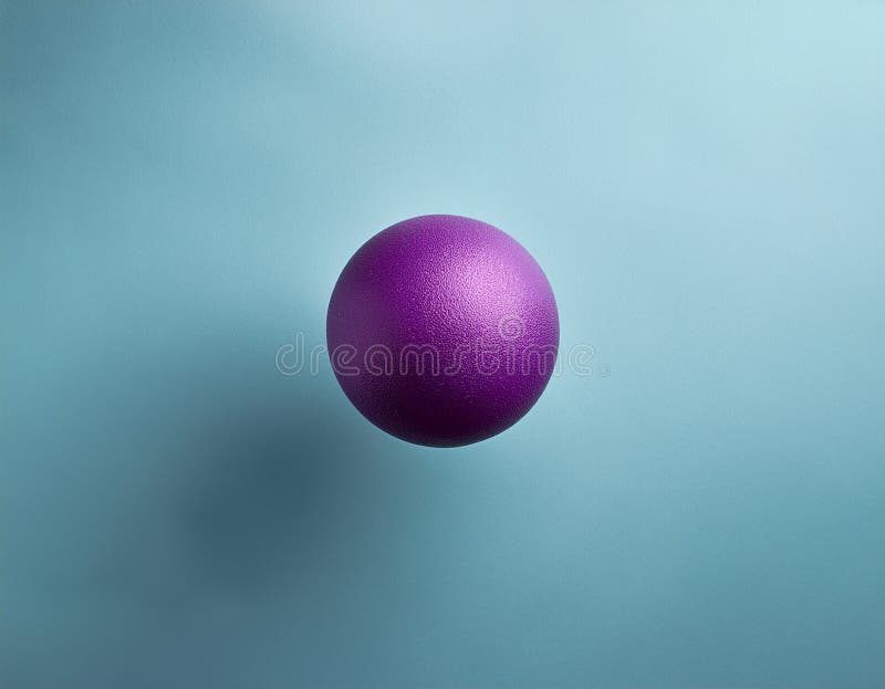Artistic Abstract Ball Against Studio Background Stock Photo - Image of ...