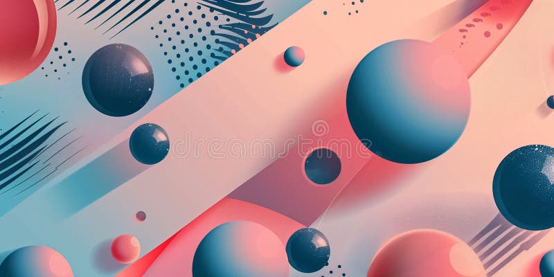 An Artistic and Abstract Colorful Sphere Background for Visual Appeal ...