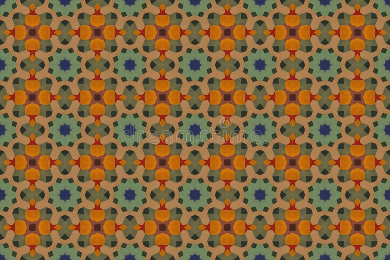 Artistic Abstract Seamless Pattern Stock Photo - Image of organic ...