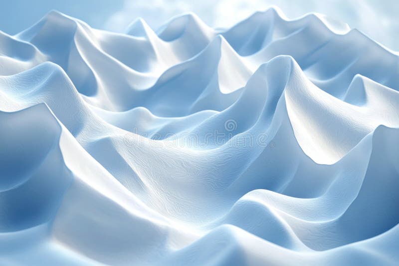 An Artistic Abstract Snow Background that Evokes Winter Wonder. Stock ...