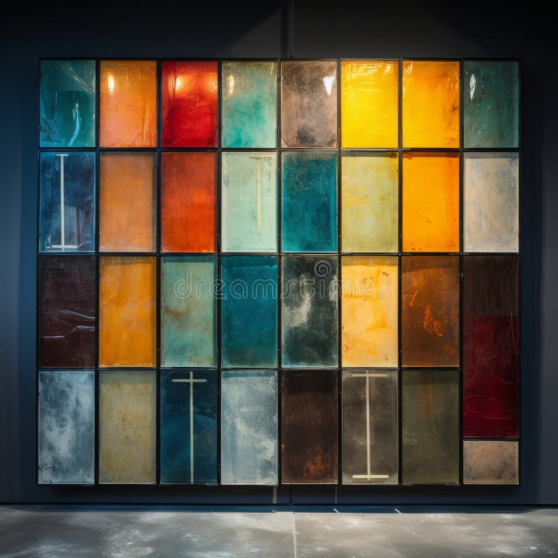 Artistic Architectural Glass Panels: a Stunning Display of Color and ...