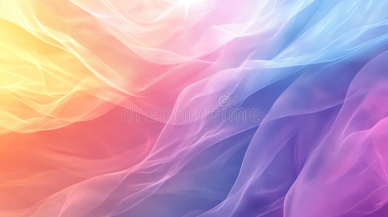 Colorful Layered Abstract Background with Pastel and Bright Hues Stock ...