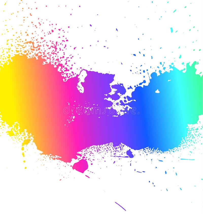 Artistic Background with Grunge Drops of Liquid Stock Vector ...