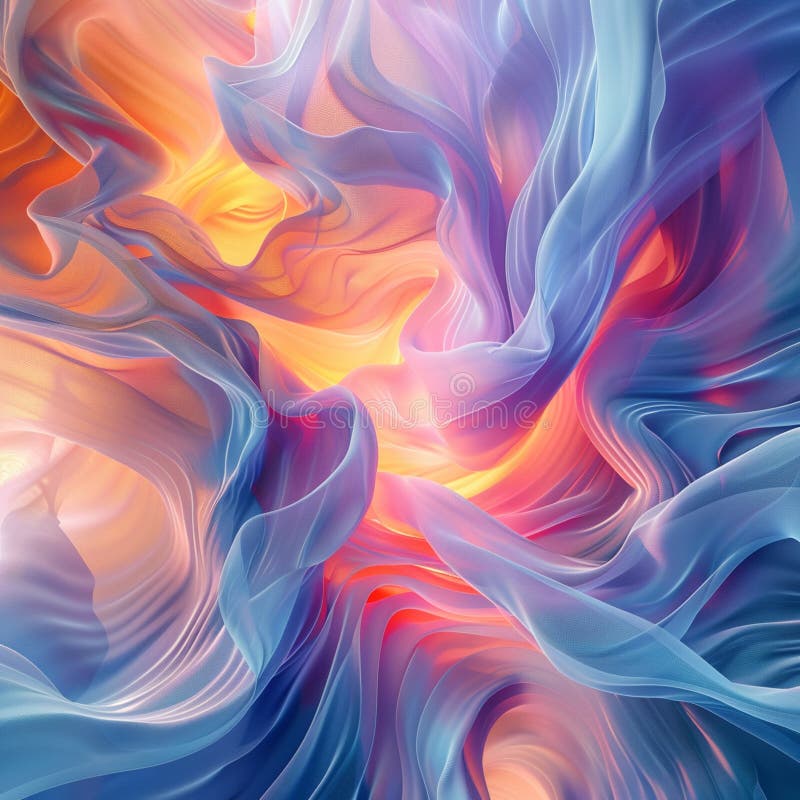 Artistic Backgrounds with Gently Shifting Forms, Offering a Visual ...