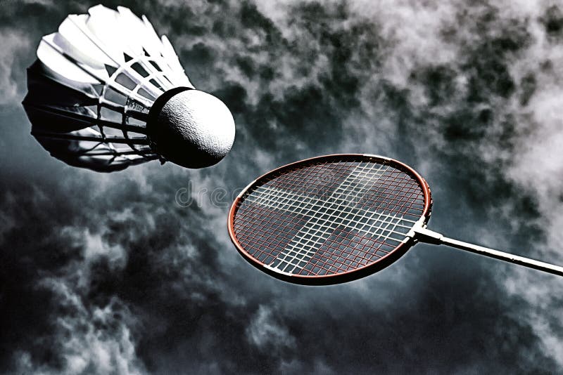 Badminton Action , Badminton Shuttlecock, Fast Shuttlecock Stock Photo ...