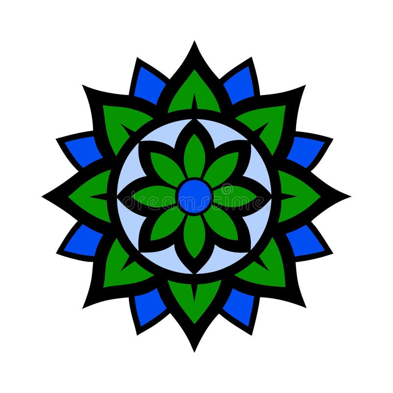 The Artistic Beauty of Traditional Mandala Patterns Stock Vector ...