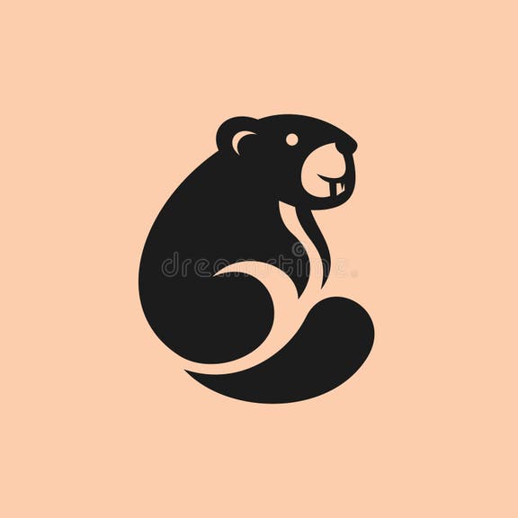 Artistic Beaver, Logo Magic Touch Stock Vector - Illustration of ...