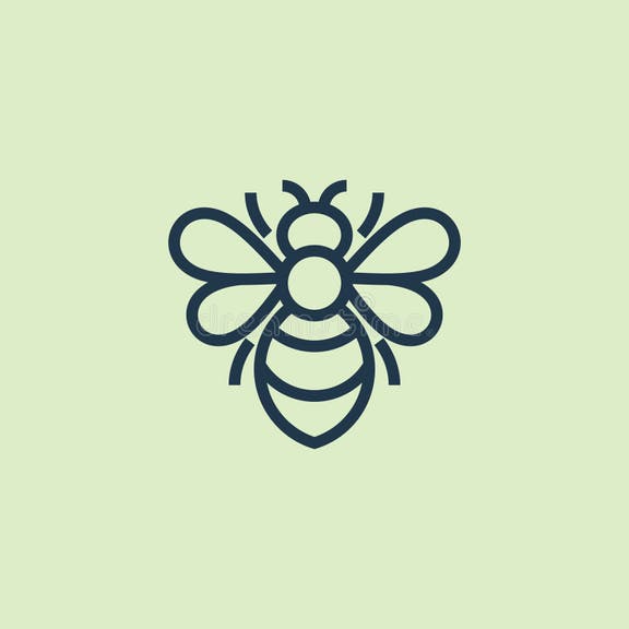 Artistic Bee Logos for Visual Appeal Stock Vector - Illustration of ...