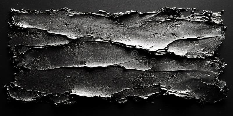 Artistic Black Textured Surface Showcasing Layered Abstract Design with ...