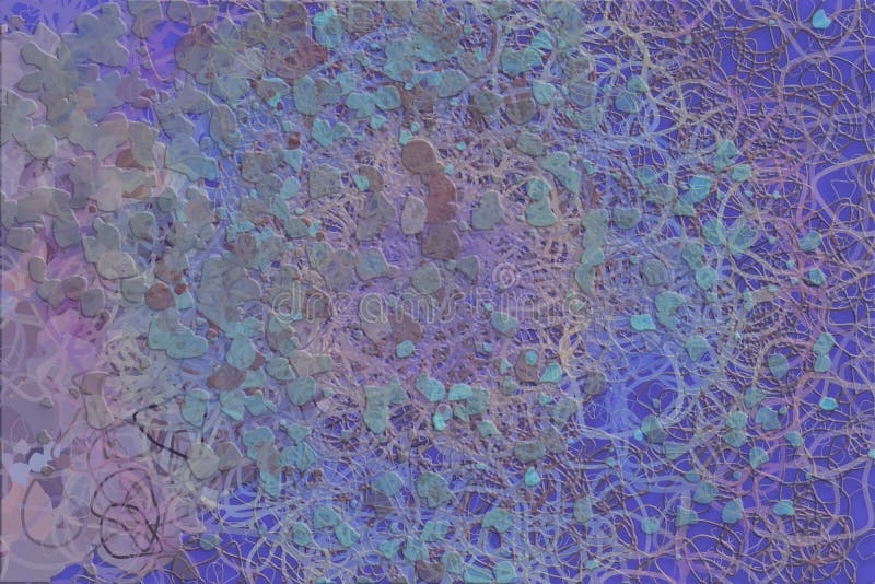 Artistic Blended Messy Shapes Background Pattern Abstract. Texture, Web ...