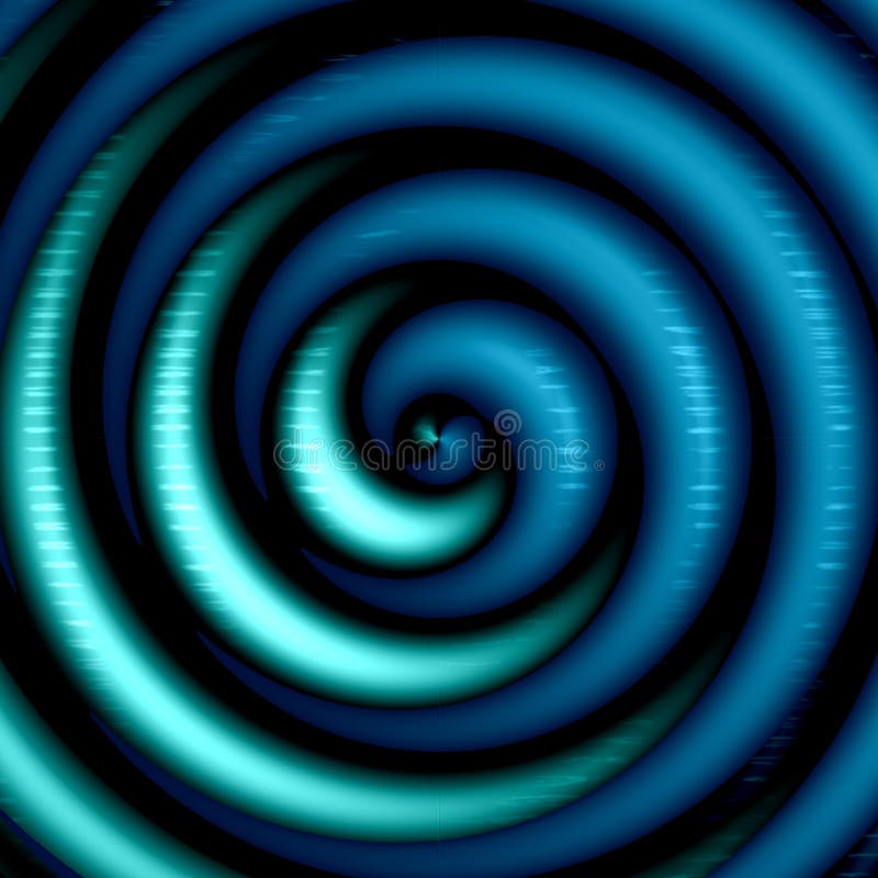 Simple Blue Spiral Background Stock Vector - Illustration of circle ...