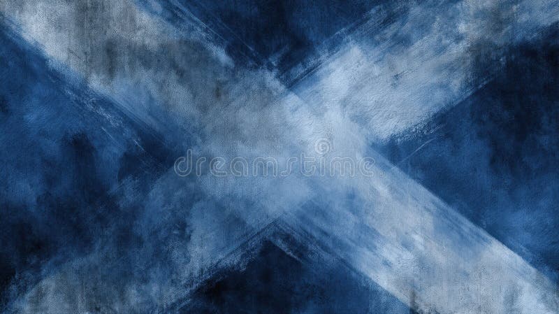 Artistic Blue Textured Background with Cross Pattern for Creative ...