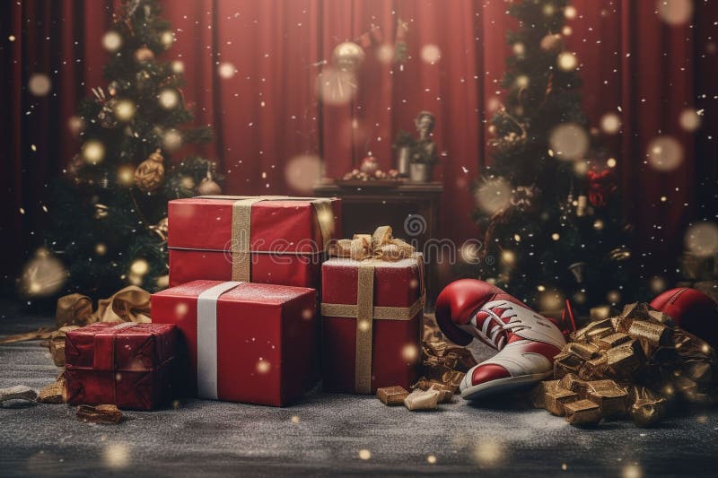 Artistic Boxing Day Scenes with Creative and Stock Illustration ...