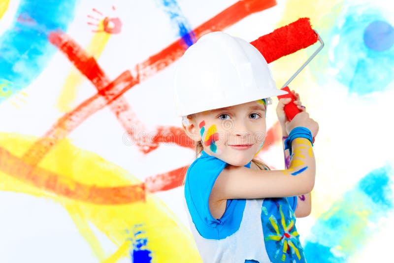 Artistic boy stock photo. Image of artistic, colorful - 13290228