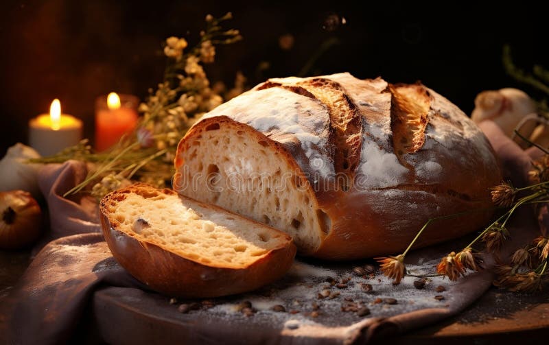 Artistic Bread Photography: a Delectable Visual Style. Generative by Ai ...