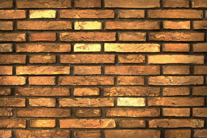 Artistic Brick Wall Texture at the Side of Old Building Stock Image ...