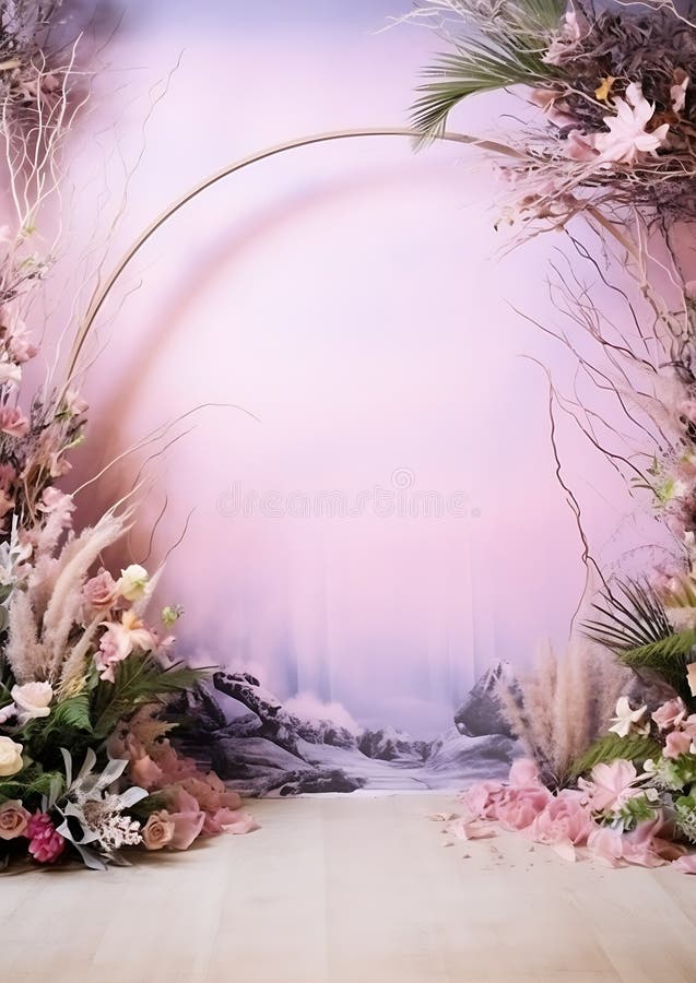 Artistic card backdrops stock illustration. Illustration of botanical ...