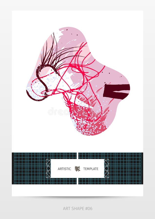 Artistic card template stock vector. Illustration of elegant - 88500215