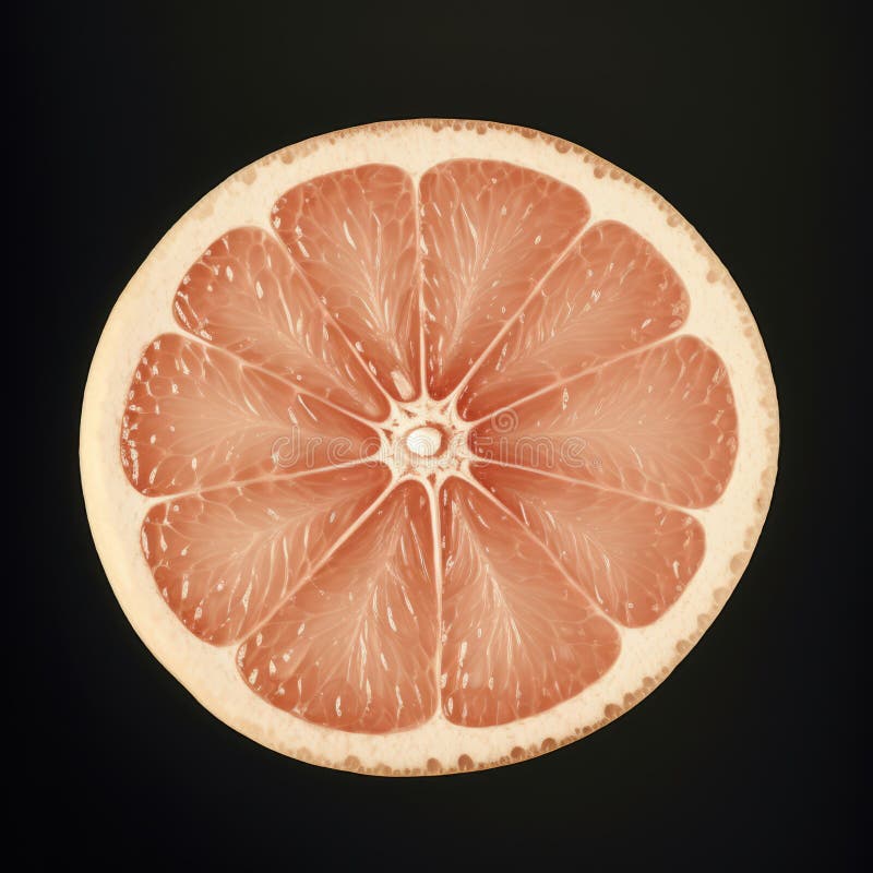 Artistic Close-up of a Grapefruit: Peter Coulson Style Backlit Grocery ...