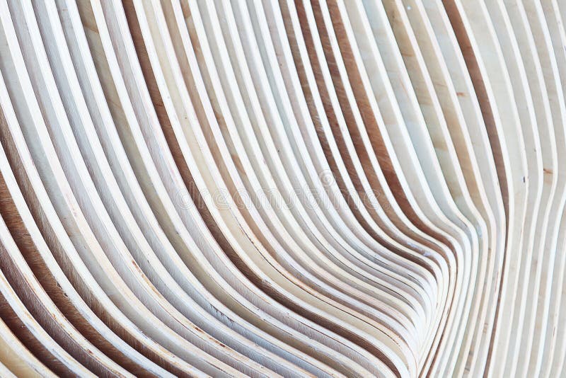 Artistic Closeup on Parallel Pattern of Wood Strips. Stock Image ...