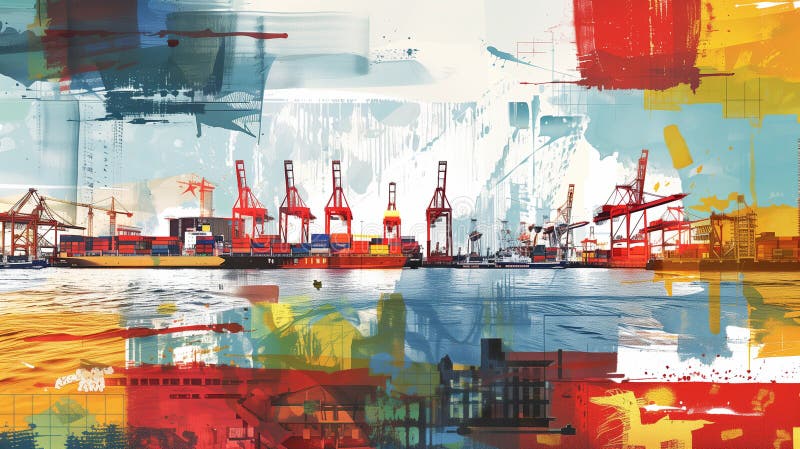 Artistic Collage Showcasing Various Iconic Sights and Elements of the ...