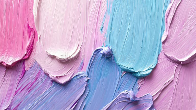 Artistic Color Palette Blending Techniques Studio Visual Art Creative Space Top View ...