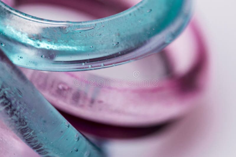 Artistic Colorful Beautiful Modern Rings Circle Curved Texture on ...