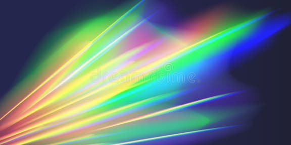 An Artistic and Colorful Light Waves Abstract Background Featuring ...