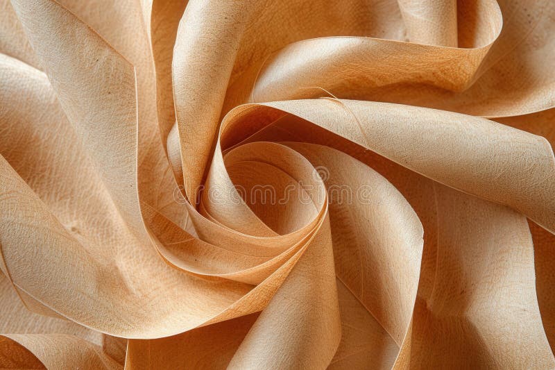 Abstract Paper Art. Twisted, Coiled, and Textured Paper, Paper Texture ...