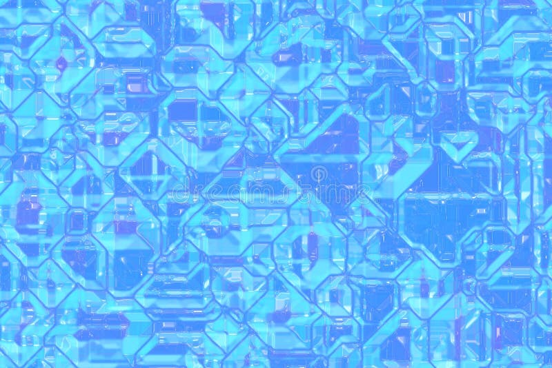 Cute Electronic Crystal Template Digital Drawn Texture Background Illustration Stock ...