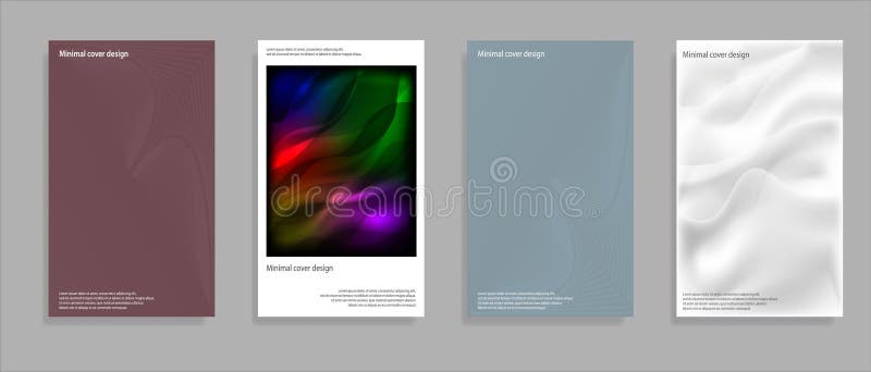 Artistic Covers Design. Creative Fluid Colors Backgrounds. Trendy ...