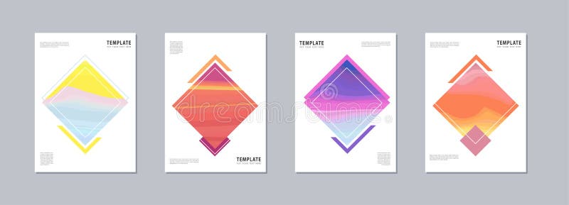 Artistic Covers or Poster Design. Creative Colours Backgrounds Stock ...