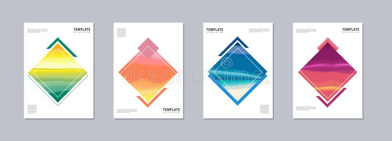 Artistic Covers or Poster Design. Creative Colours Backgrounds Stock ...